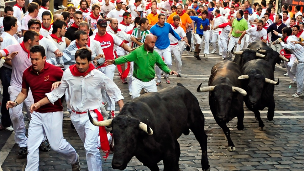 July – Month of Bull Race in Pamplona, Spain - Article - GLBrain.com